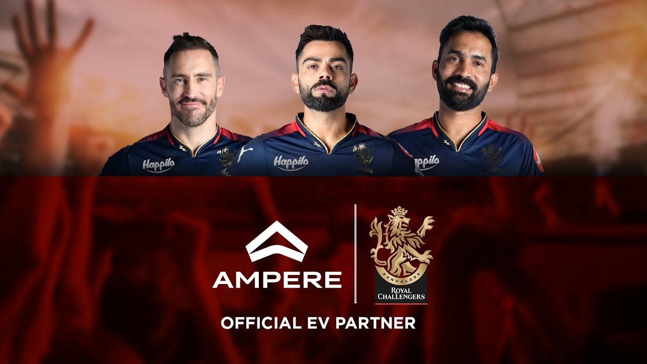 Ampere x RCB | Official EV Partner - YouTube