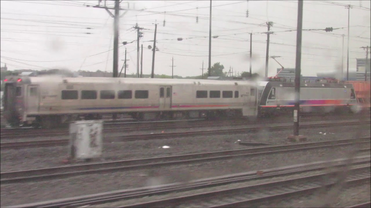 HD1080p! NJT Northeast Corridor Line EXP train 3957 (New York Penn to ...