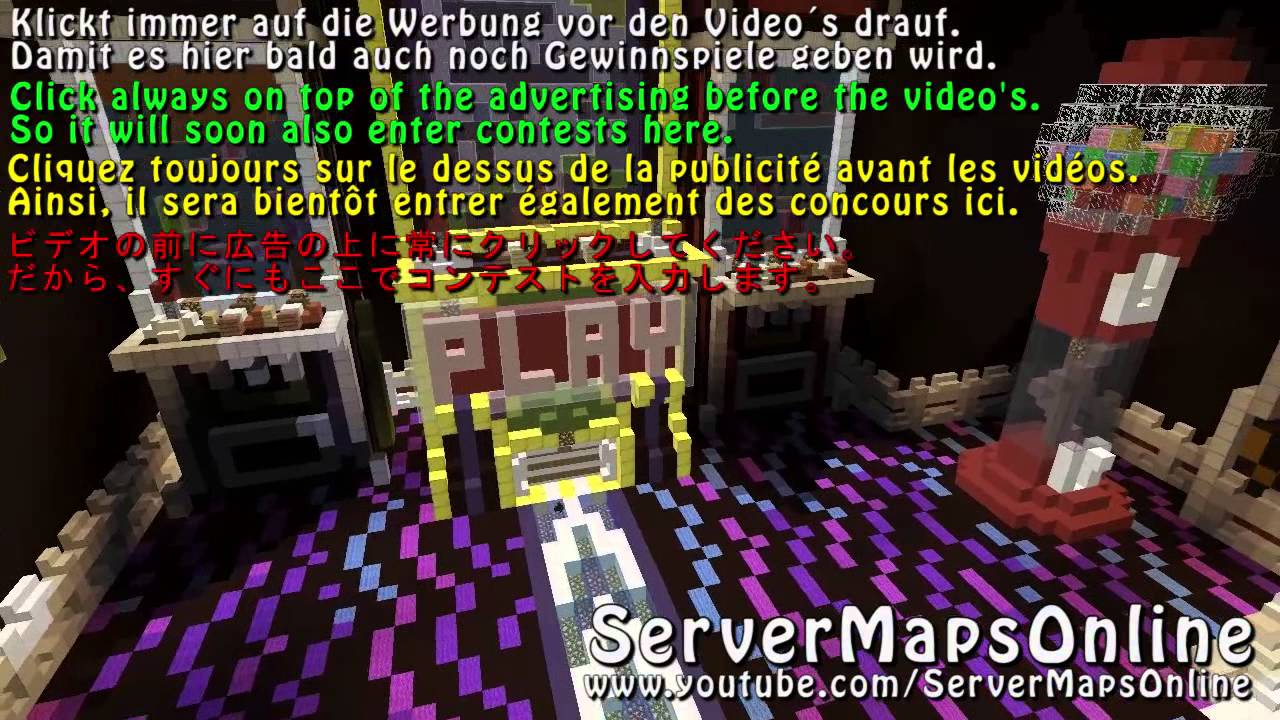 [Minecraft] HyPixel - Arcade Lobby (Map) DOWNLOAD - YouTube