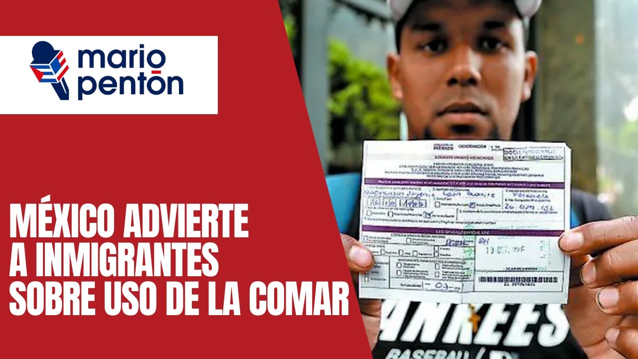 #México explica uso de la COMAR y advierte a inmigrantes - YouTube