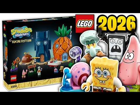LEGO SpongeBob SquarePants Bikini Bottom Set OFFICIALLY Revealed