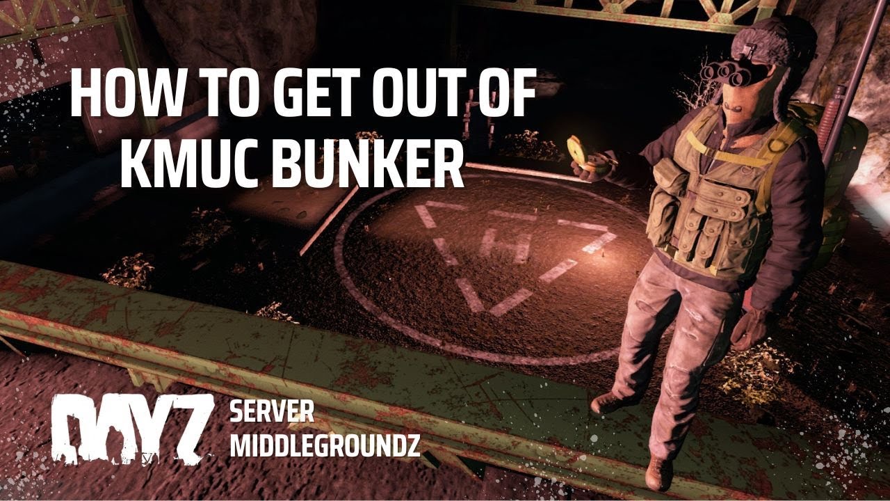DayZ Deer Isle KMUC bunker - How to get out (with map) - YouTube