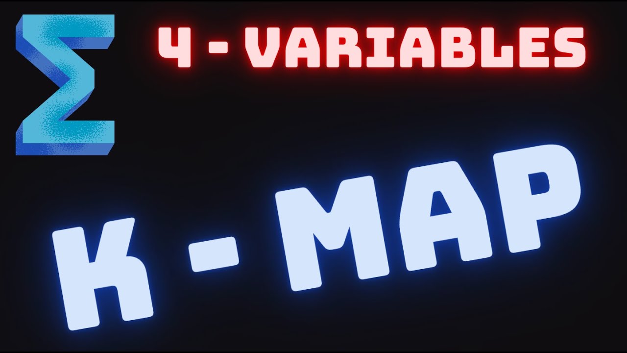 Best Video on K-MAP | K MAP 4 Variable | K MAP SOP - YouTube
