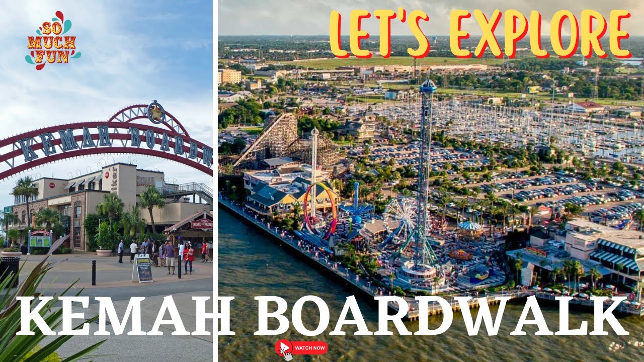 Let's explore Kemah Boardwalk, Kemah TX - YouTube