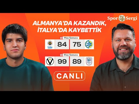 FENERBAHÇE BEKO - M. TEL AVIV & VIRTUS BOLOGNA - ANADOLU EFES MAÇ SONU | Euroleague Gecesi