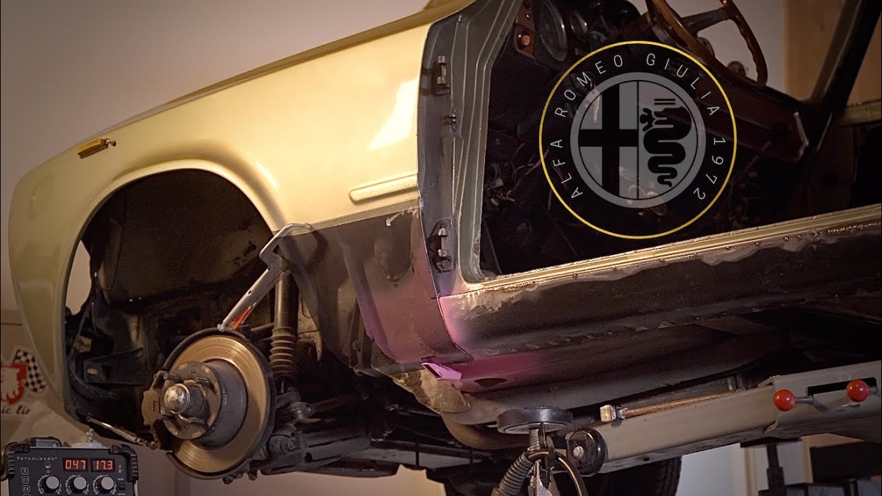 Restoring the Vicious Jack Point of my Alfa Romeo Giulia (72) - YouTube