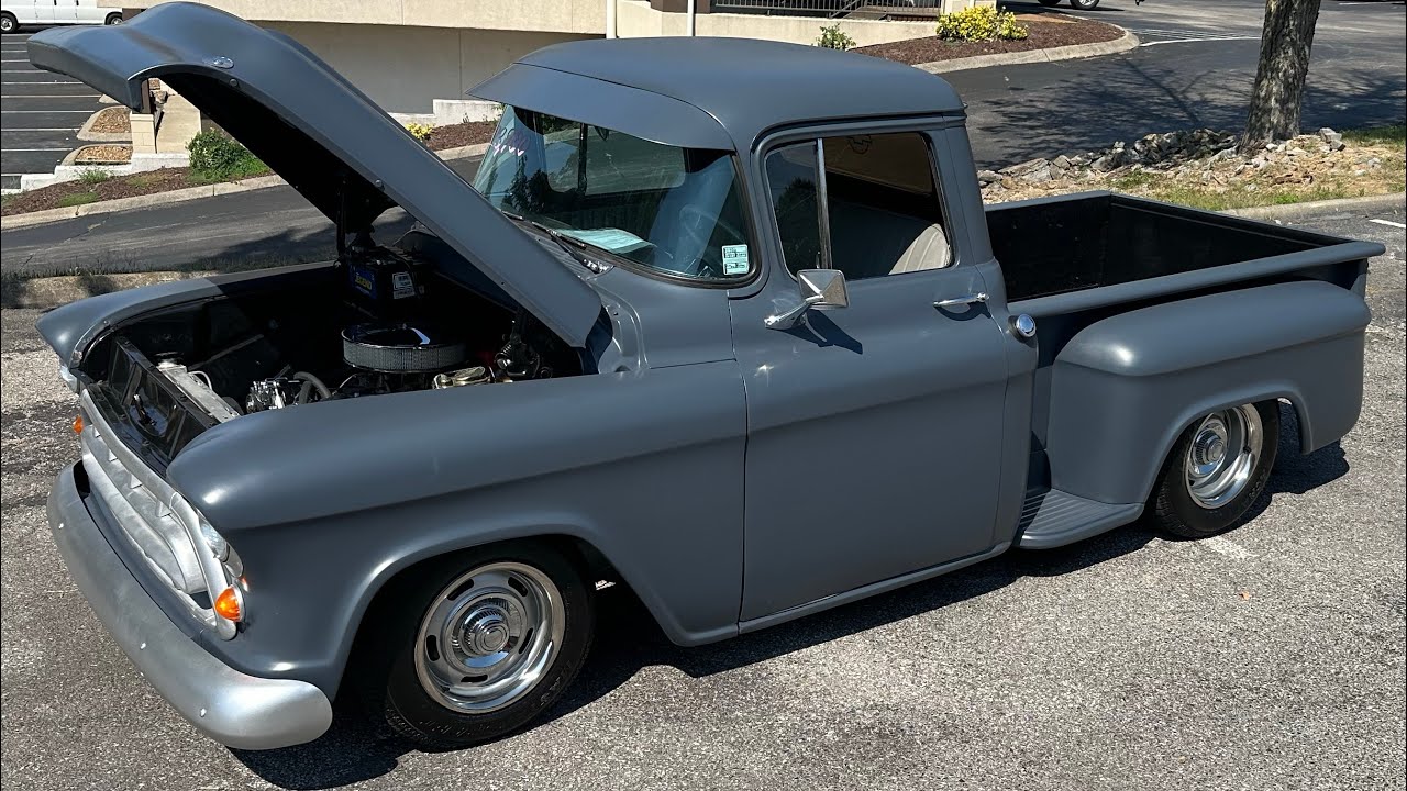 Test Drive 1957 Chevrolet C-10 Step Side SOLD FAST $23,900 Maplemotors ...