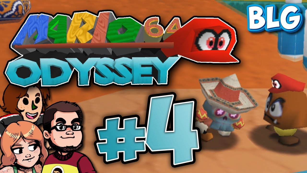 Let's Play Super Mario Odyssey 64 - Part 4 - Hot Lady Goomba - YouTube