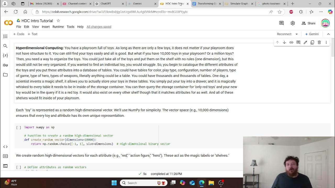 Super Basic Intro To Hyperdimensional Computing - YouTube