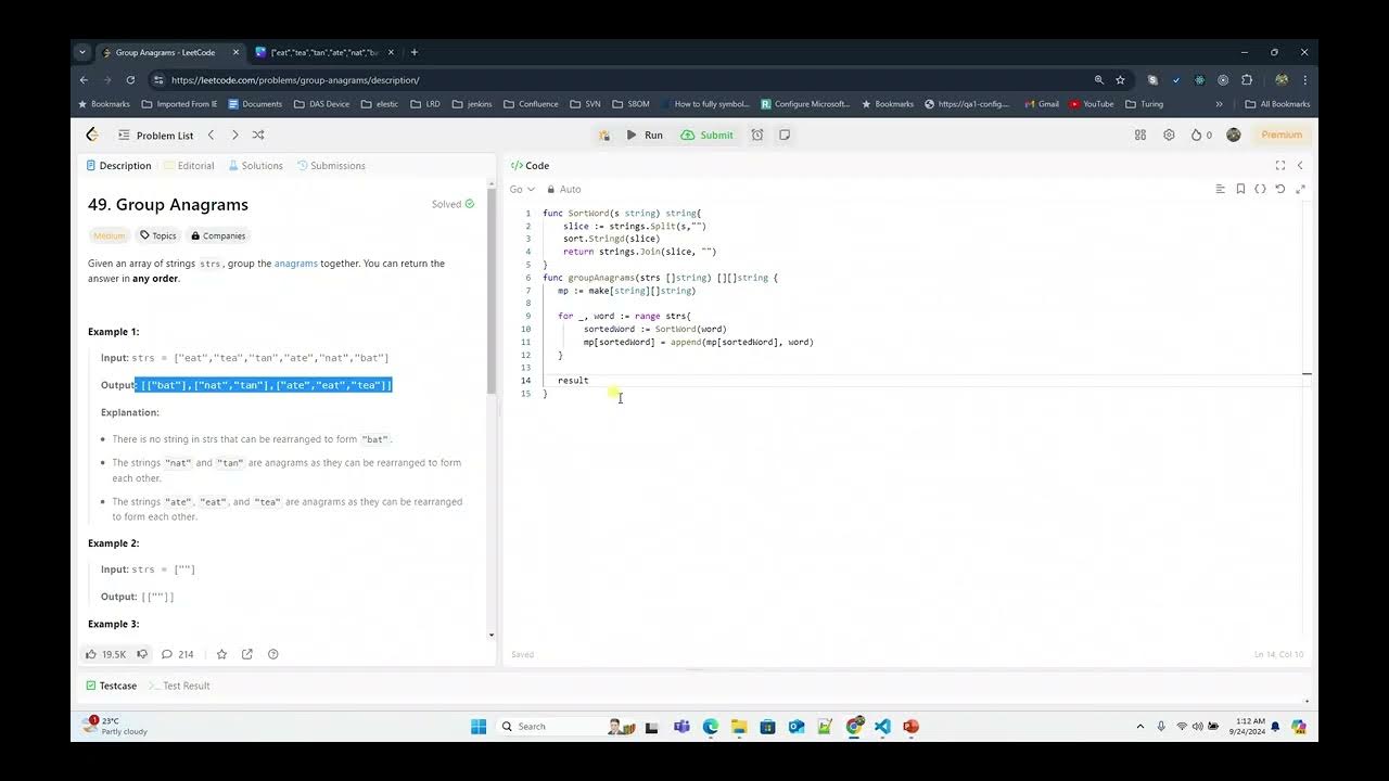19. Group Anagrams - YouTube