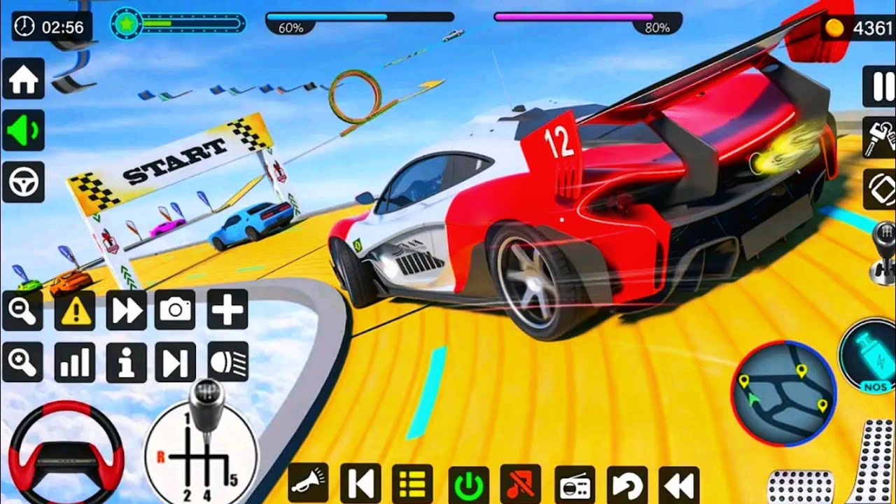 GT Car Stunts Master Driver Game: New Impossible GT Extreme Car Stunts ...