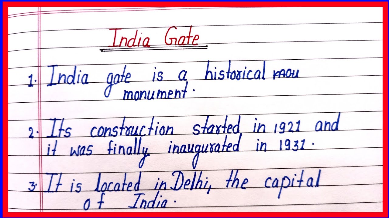 10 Lines On India Gate In English essay On India Gate In English India 10-lines-on-india-gate-in-english-essay-on-india-gate-in-english-india