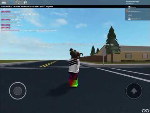 ROBLOX tutorial how to say admin commands silent on iPad/computer/pc ...