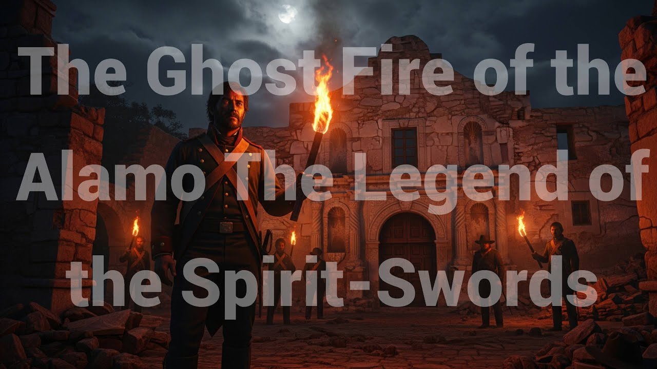 The Ghost Fire of the Alamo The Legend of the Spirit-Swords - YouTube