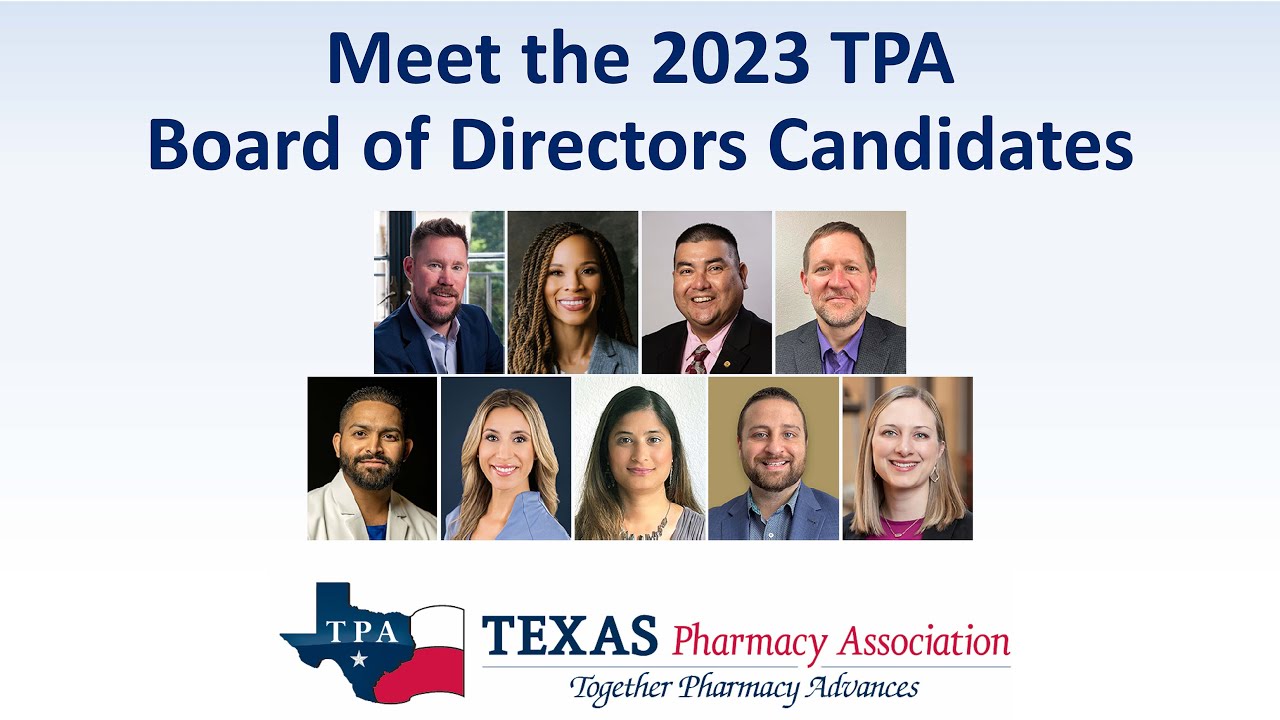 2023 TPA Board of Directors Candidates - YouTube