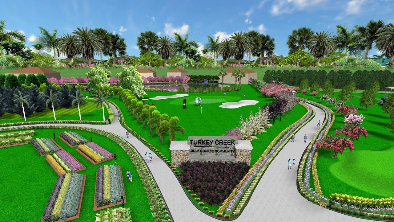 Golf Course Visualization - YouTube
