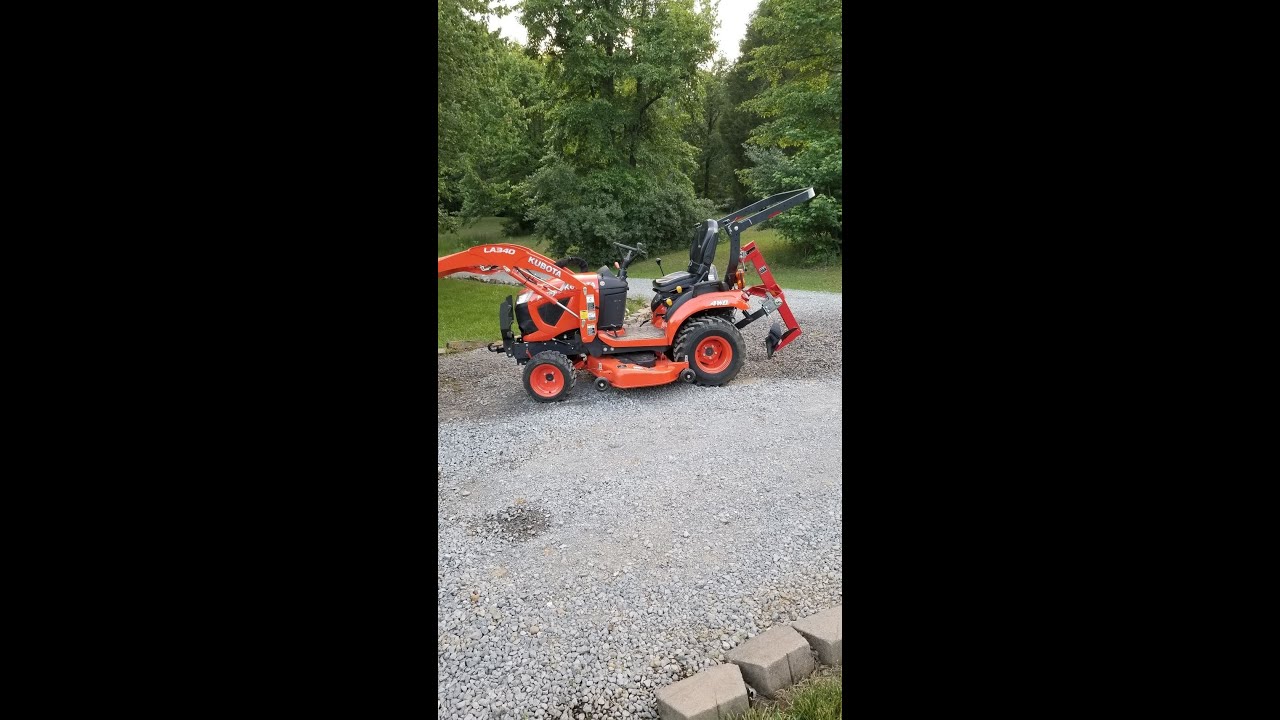 Kubota Bx23s Small Garden Prep with Subsoiler/Plow Combo From Rural ...