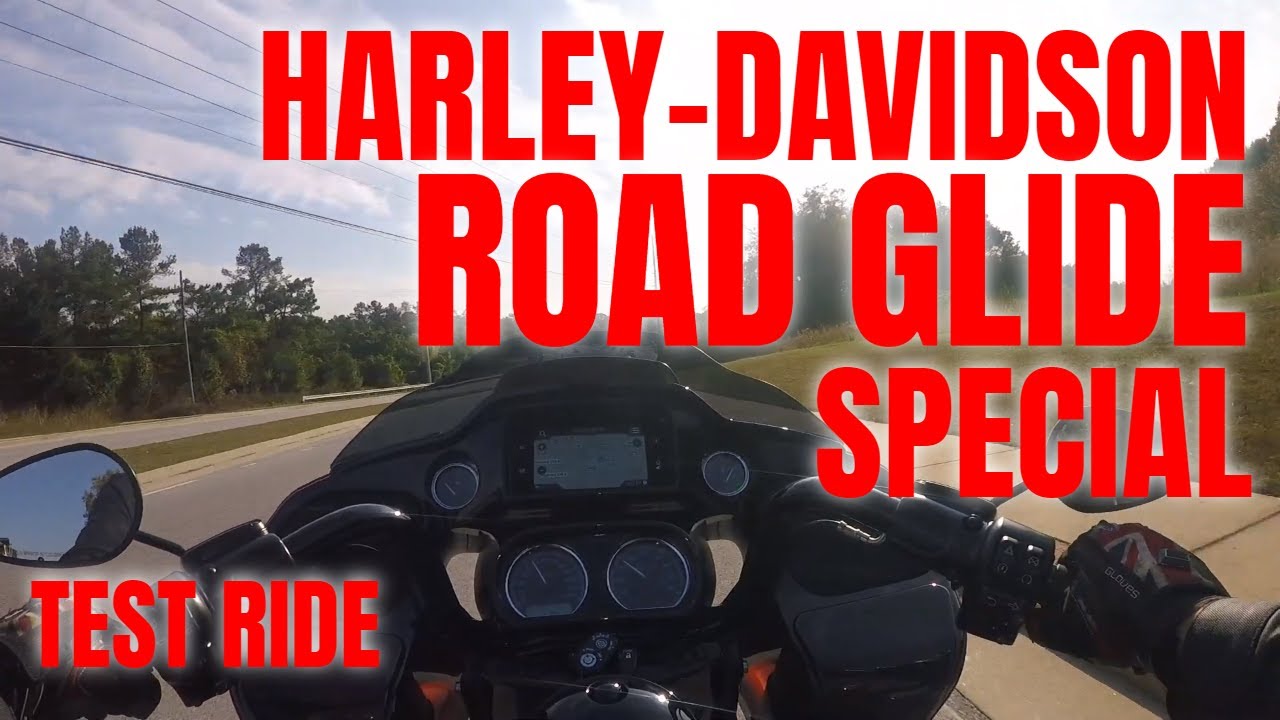 2020 Harley Davidson Road Glide Special Test Ride - YouTube