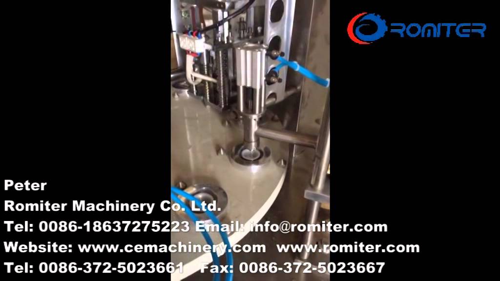 Automatic Communion Cup Filling Sealing Machine-Romiter Machinery - YouTube