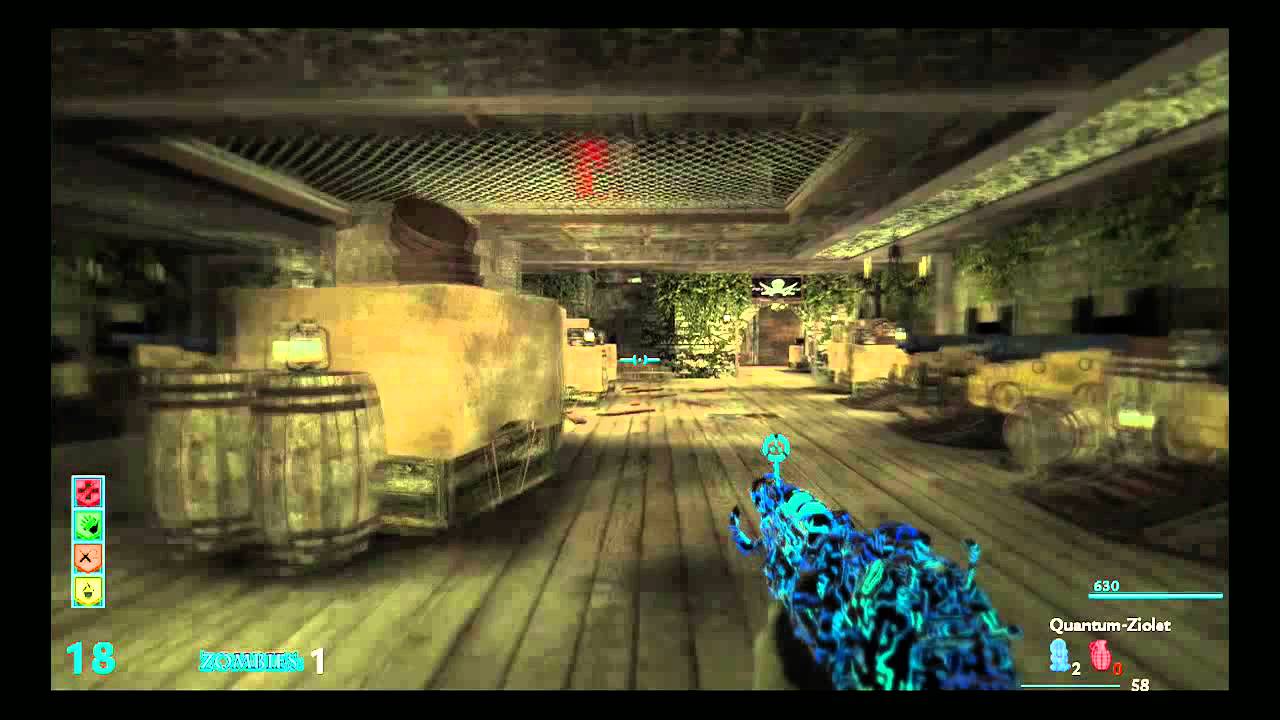 barco pirata zombie (dead ship map) call of duty parte 2 - YouTube