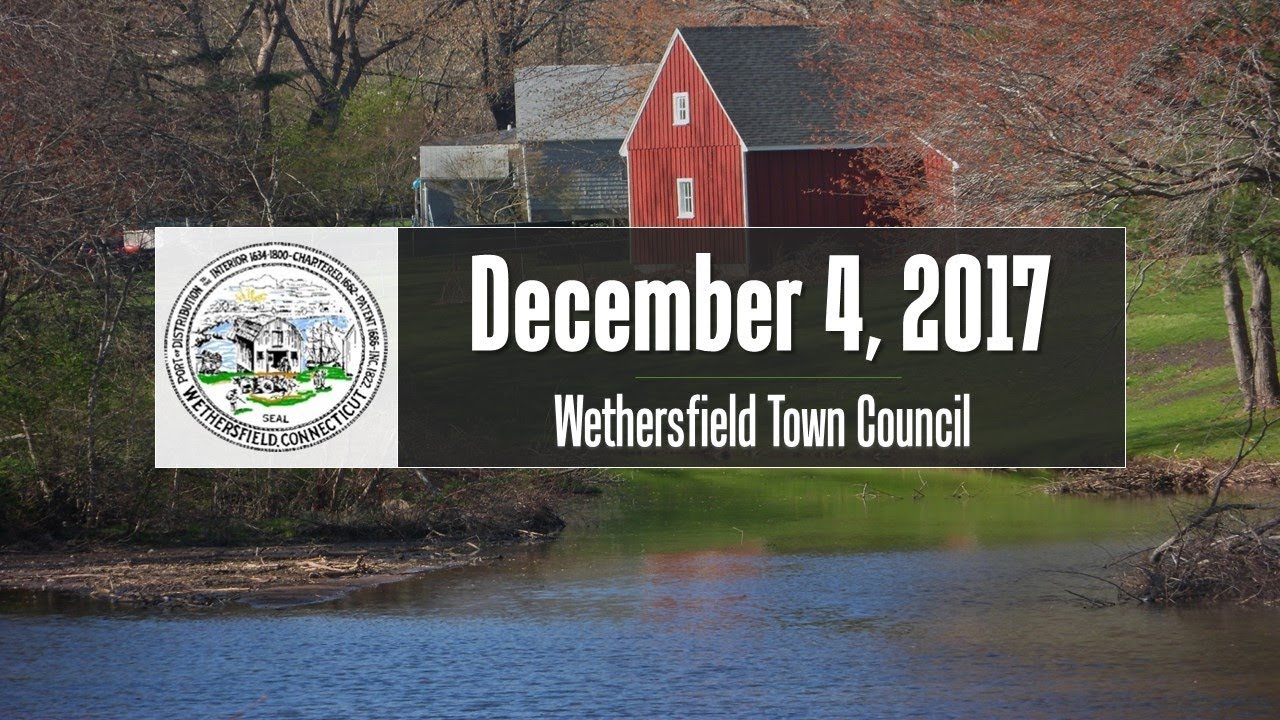 December 4th, 2017 Town Council - YouTube