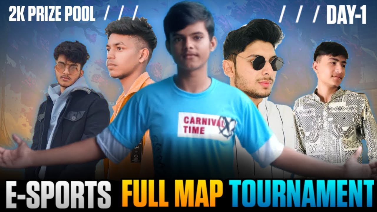 E-sports Full Map Tournament Day-1#nonstopgaminglive#rockyandrdx# ...