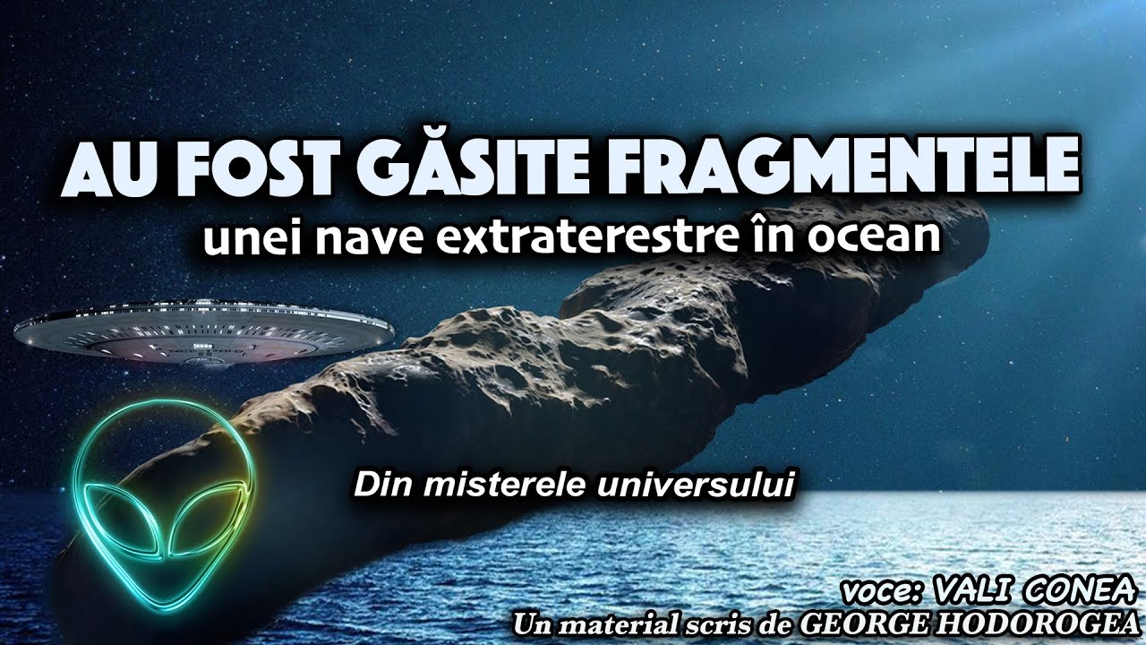 Au fost gasite fragmentele unei nave extraterestre in ocean * Din ...