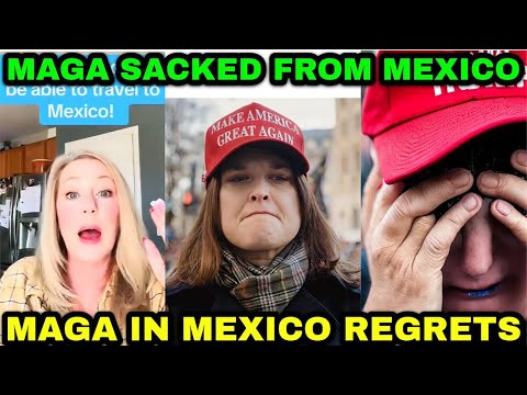 MAGA Explodes As White MAGA Americans Sacked Out Of Mexico - YouTube