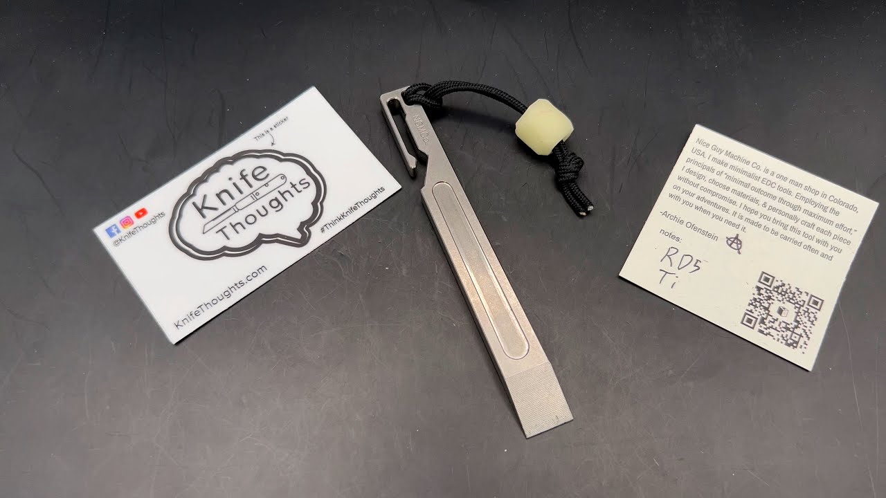 NGMCo Raw Dog Average Sized EDC Pry Bar Review; A Budget Friendly USA ...