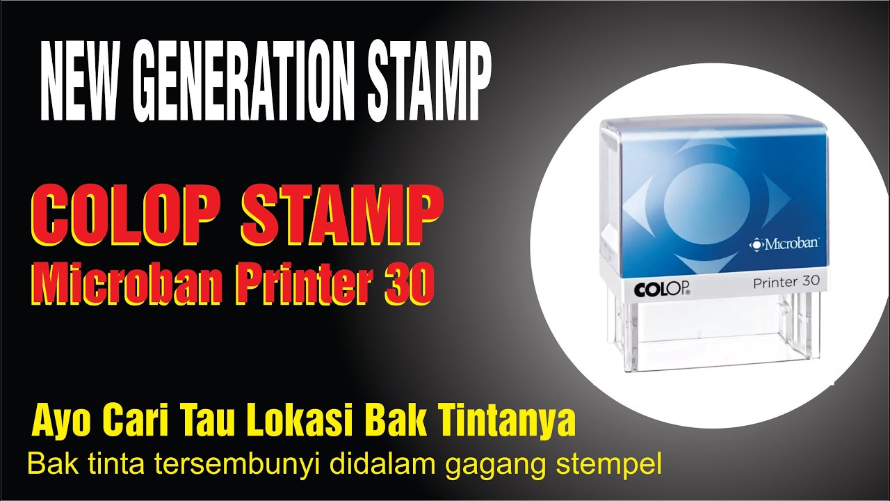 New Generation Stamp I Ayoo cari tau dimana letak bak tintanya - YouTube