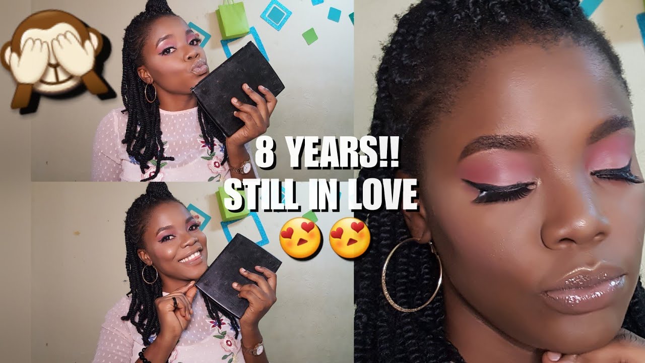 I USED MY 8 YEARS OLD EYESHADOW PALETTE + makeup tutorial || MERCY ...