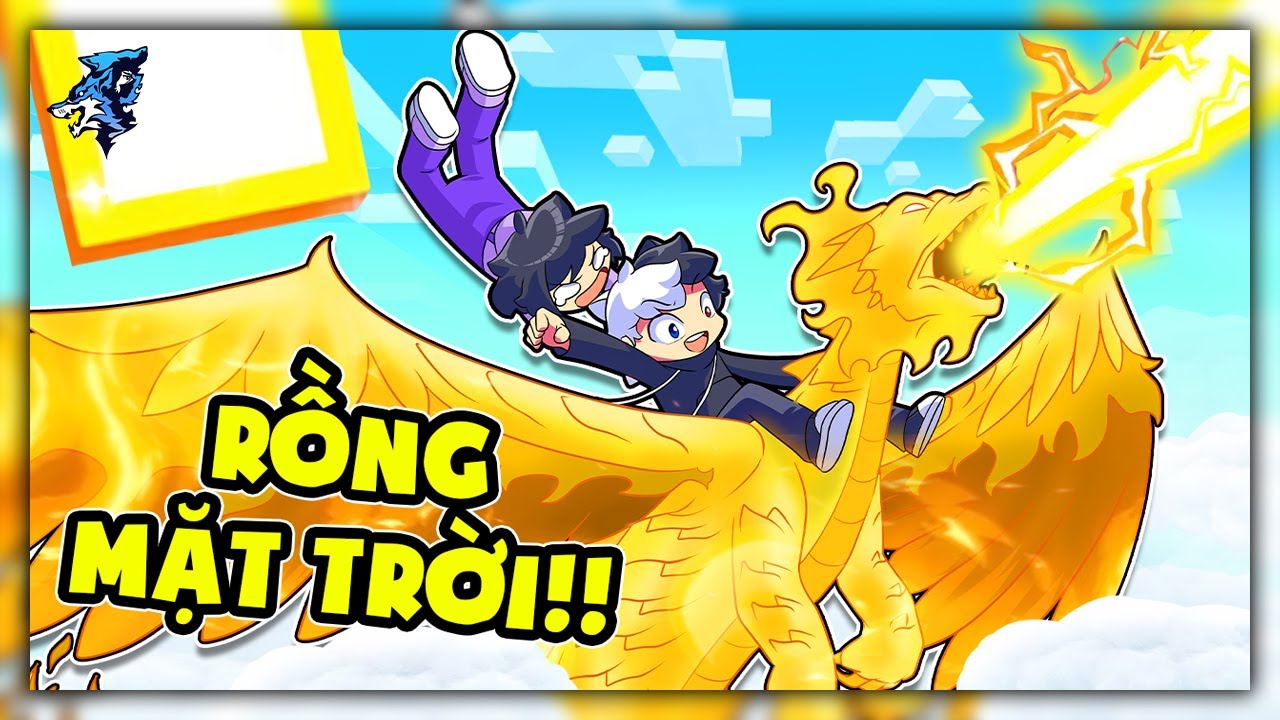 Minecraft nhưng Siro Và Noob Ruby Nhận Nuôi Rồng Mặt Trời Làm Thú Cưng ...