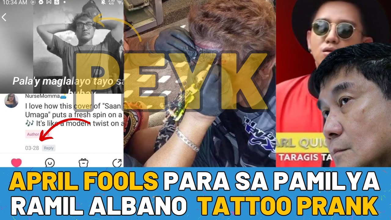 TAKOYAKI TARAGIS AT RAMIL ALBANO MAGKAKONTSABA TATTOO SA NOO MATAGAL NA ...