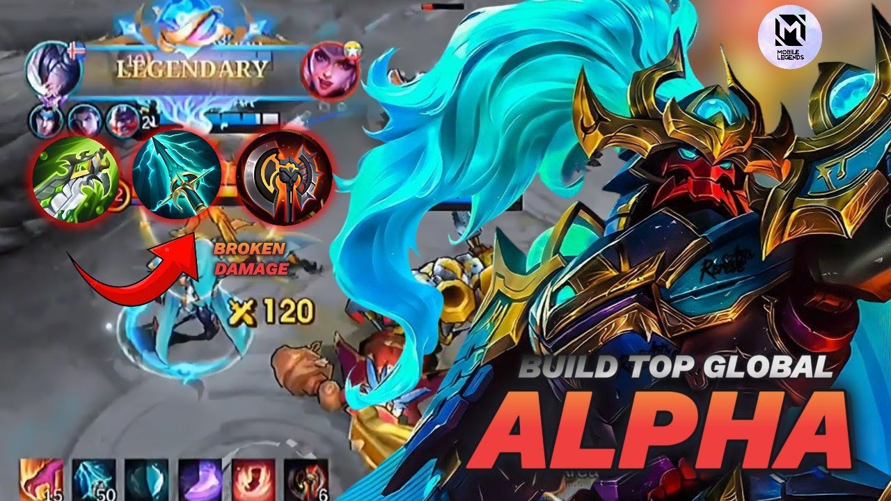 BUILD ALPHA TERSAKIT 2024 - BUILD ALPHA PALING SAKIT TOP 1 GLOBAL ALPHA MOBILE LEGENDS - YouTube
