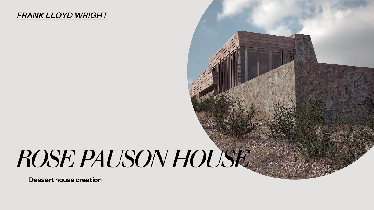 Inside Frank Lloyd Wright's Usonian Rose Pauson House: Architectural Tour - YouTube