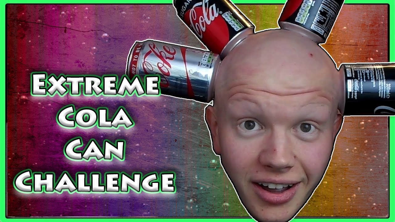 EXTREME COLA CAN CHALLENGE - YouTube