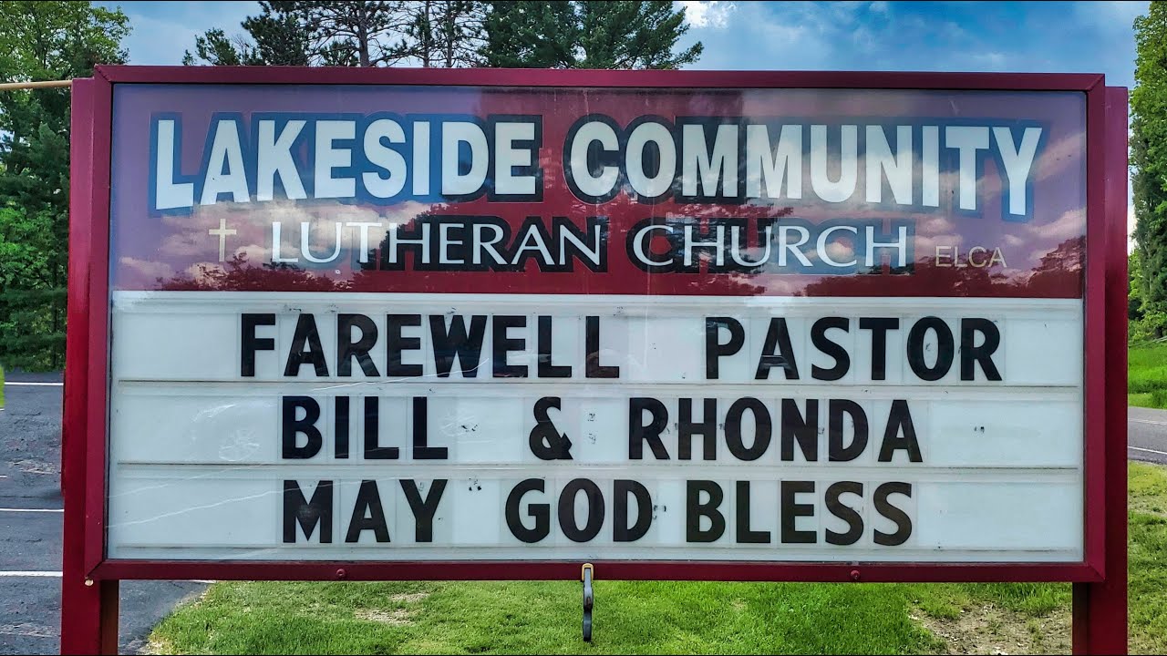 Pastor Bill's Farewell Program - YouTube