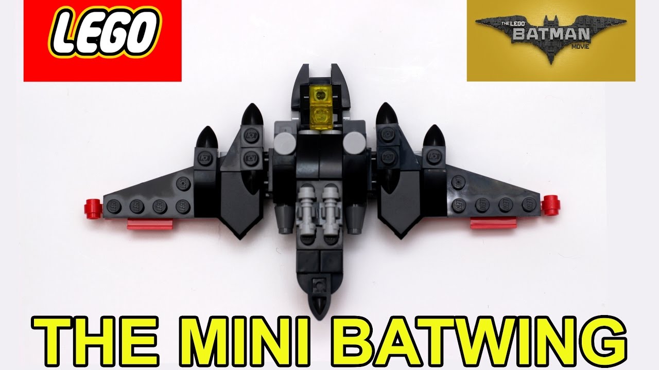 Lego Batman Movie - Lego Mini Batwing - Polybag - Lego 30524 - YouTube