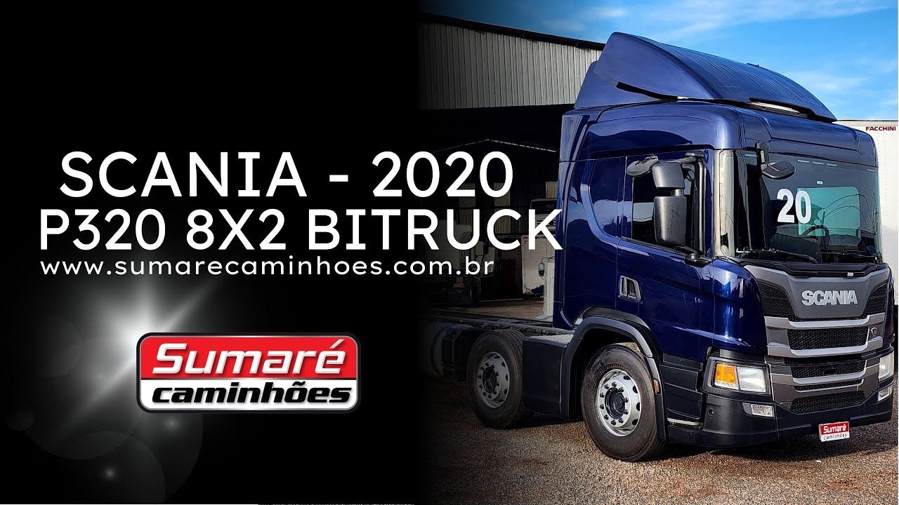 SCANIA P-320 8X2 BITRUCK - 2020 - YouTube