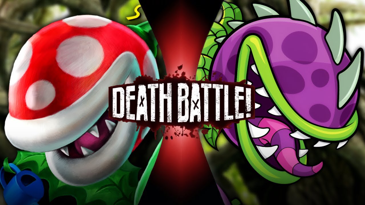 Piranha Plant VS Chomper (Mario VS Plants vs Zombies) | DEATH BATTLE ...