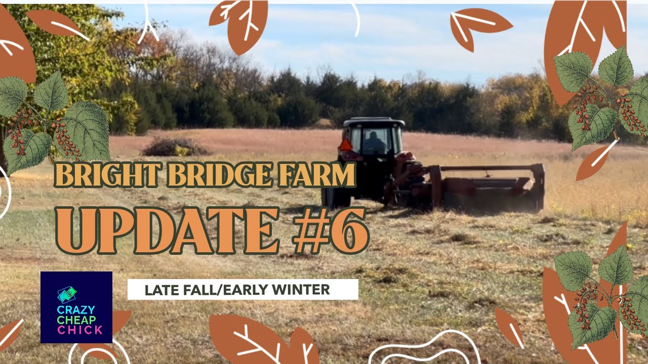 Bright Bridge Farm Update #6: Fall & Early Winter on a Kansas 5 acre ...