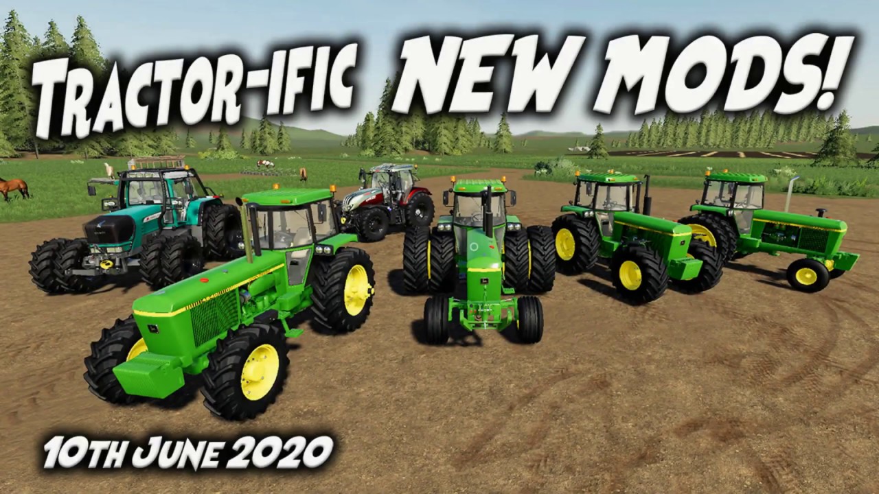 TRACTOR-IFIC NEW MODS Farming Simulator 19 PS4 FS19 (Review) 10th June ...