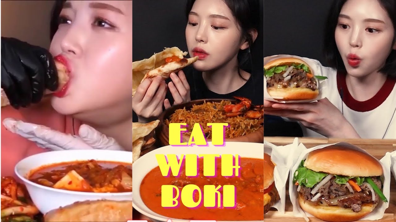 Lets Eat with Boki 😍🤗l ASMR Compilation😊 l Lets Eat With Mukbangers ...