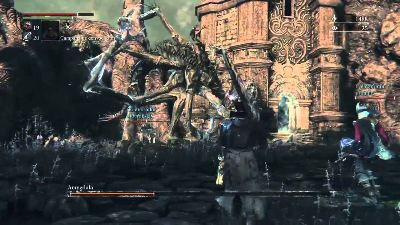 Bloodborne amygdala boss - YouTube