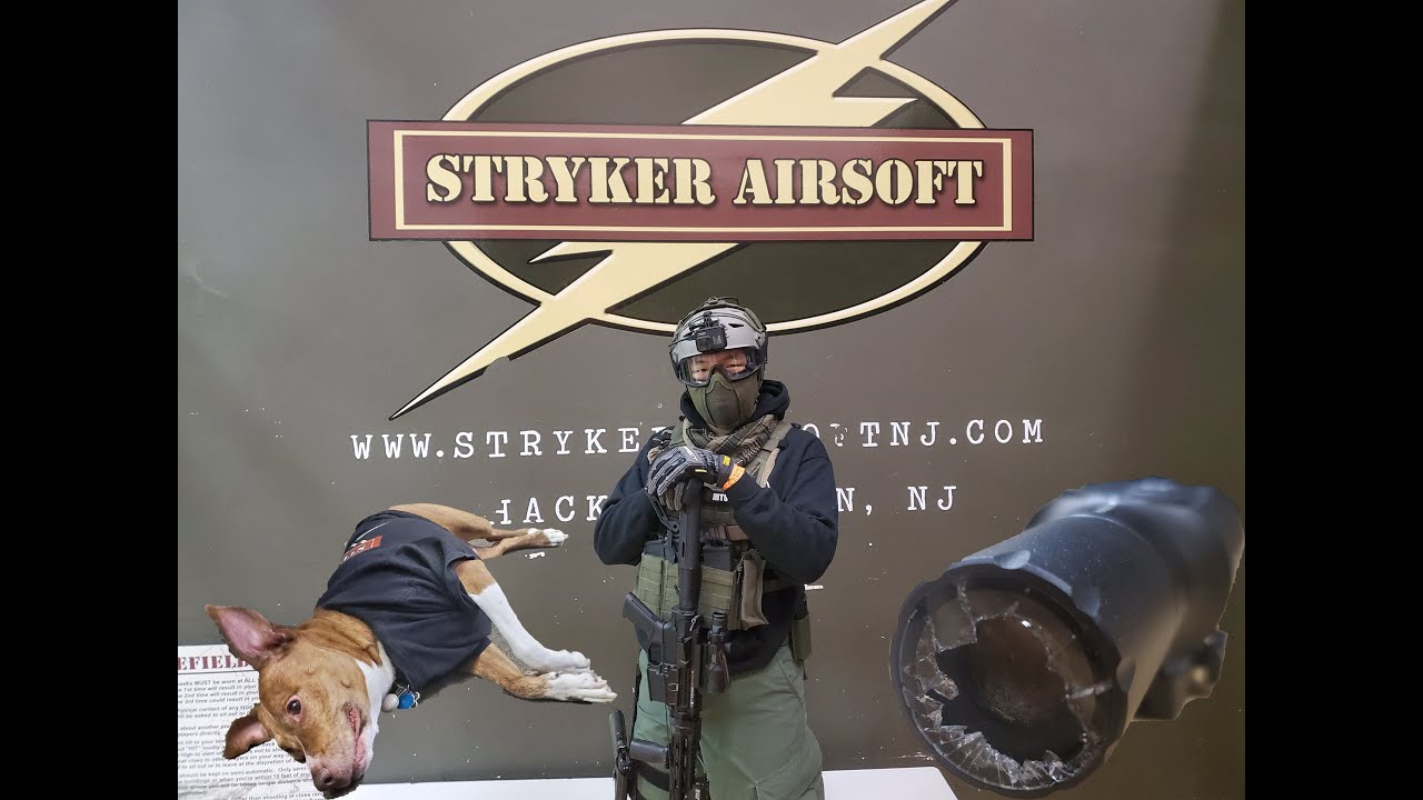 Stryker Airsoft | Old Friends, New Gun, Broken Scope Cam - YouTube
