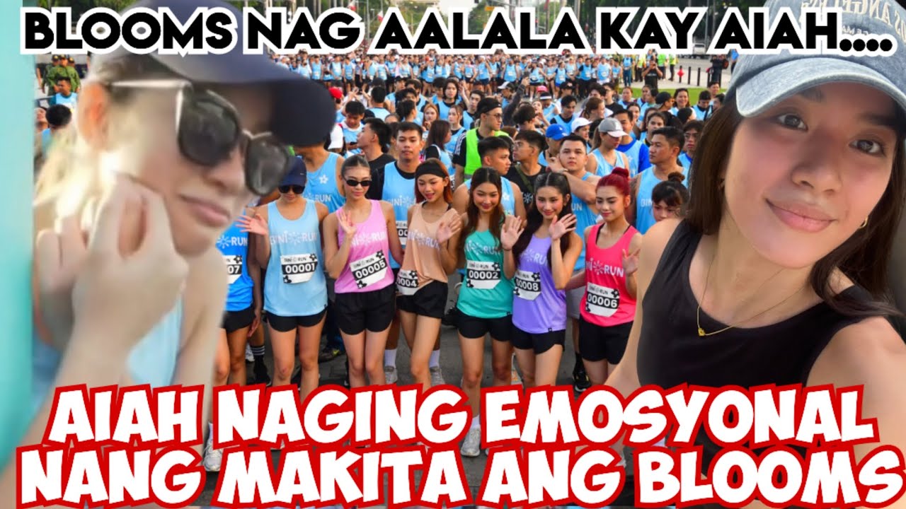 BINI RUN NAGING SUCCESSFUL, PERO BLOOMS NAG AALALA SA CONDITION NI AIAH ...