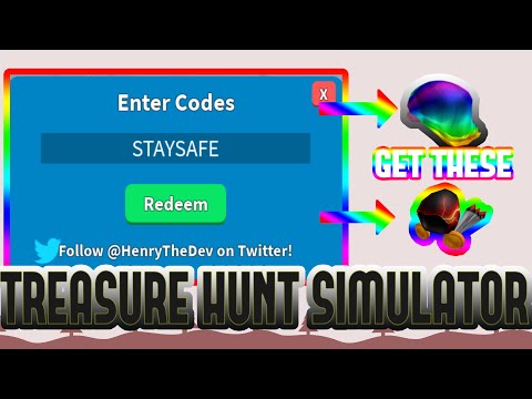ALL OP CODES IN TREASURE HUNT SIMULATOR #ROBLOX