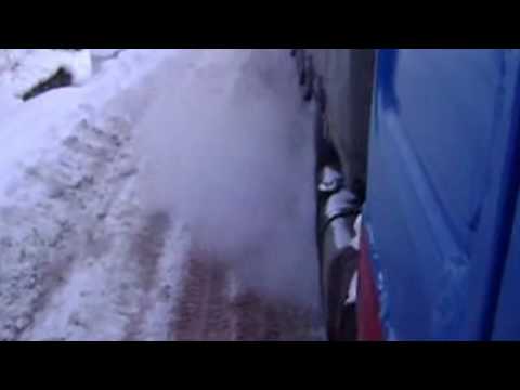 Old MAN Truck Burnout