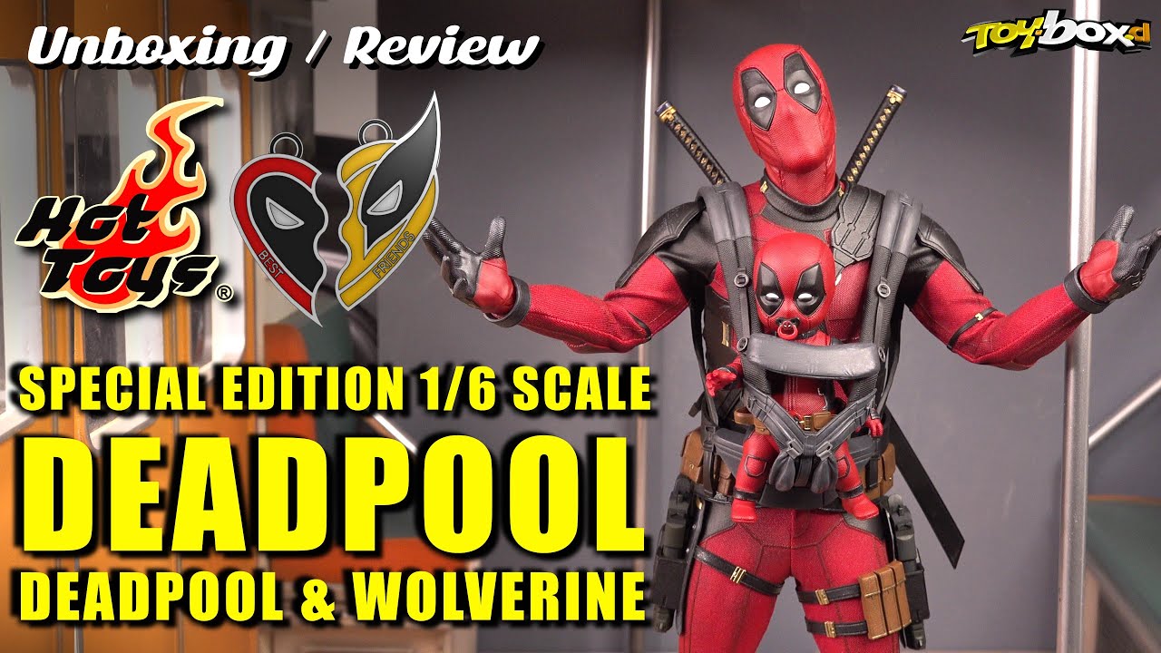 HOT TOYS DEADPOOL & WOLVERINE SPECIAL EDITION UNBOXING & REVIEW - YouTube