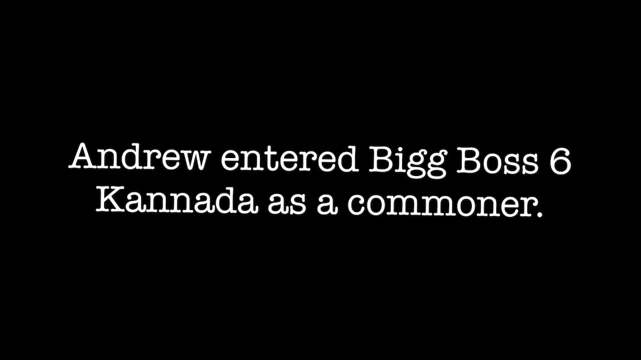 Who is Andrew Jayapaul from Bigg Boss? - YouTube